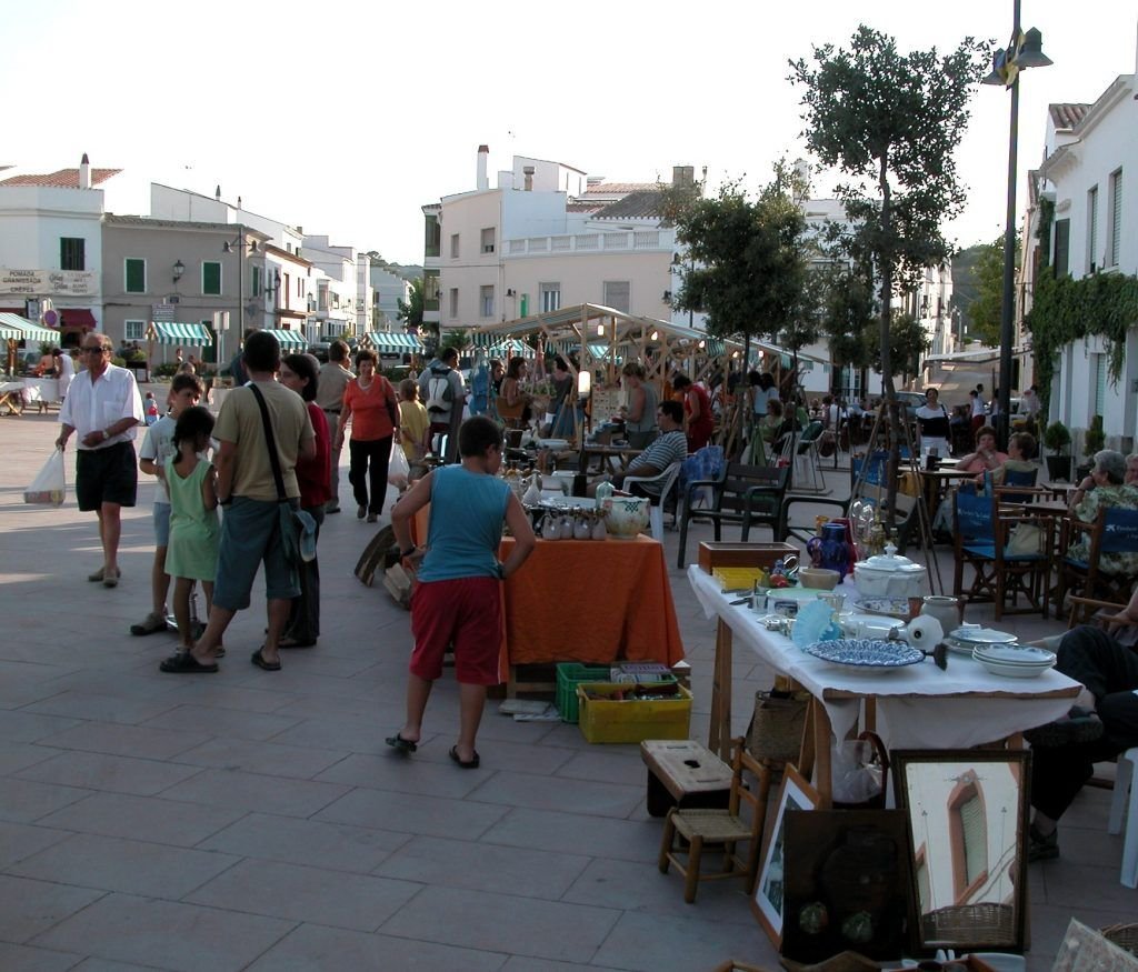 Calendario - Mercados de verano Menorca 2025 - Viaja a Menorca